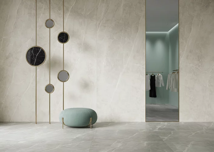 Ritual light grey gres szkl. rekt. soft | Ceramika Paradyż